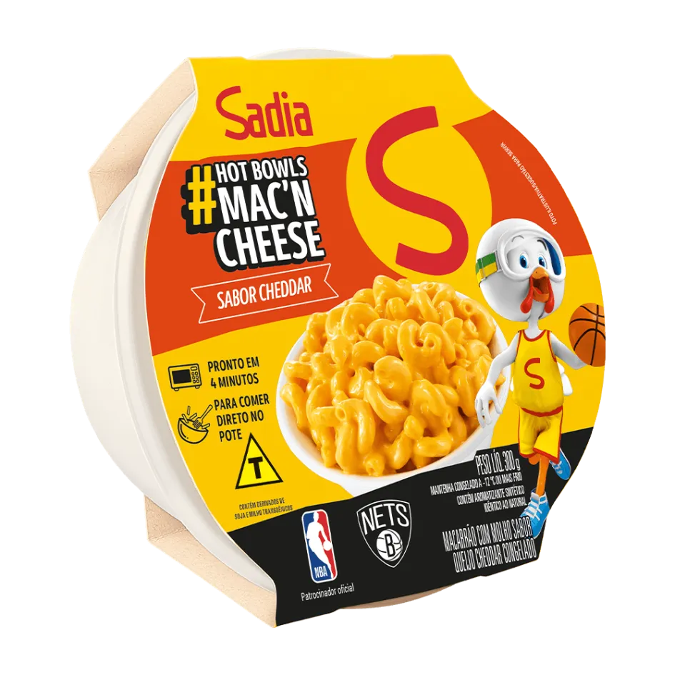Sadia - Mac'n Cheese sabor Cheddar 300g