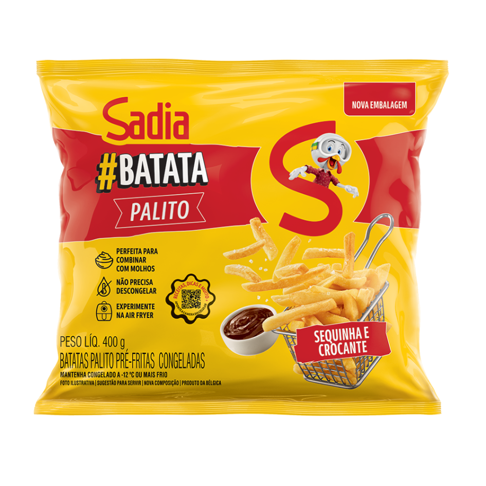Sadia - Batata Palito Pré-frita 400g