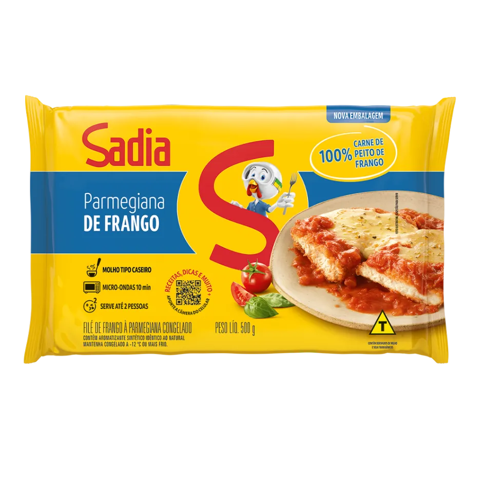 Sadia - Filé de frango Parmegiana 500g