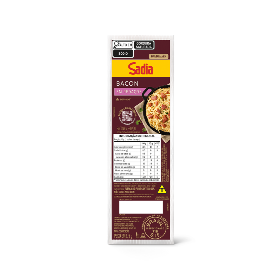 Sadia - Bacon em Pedaços