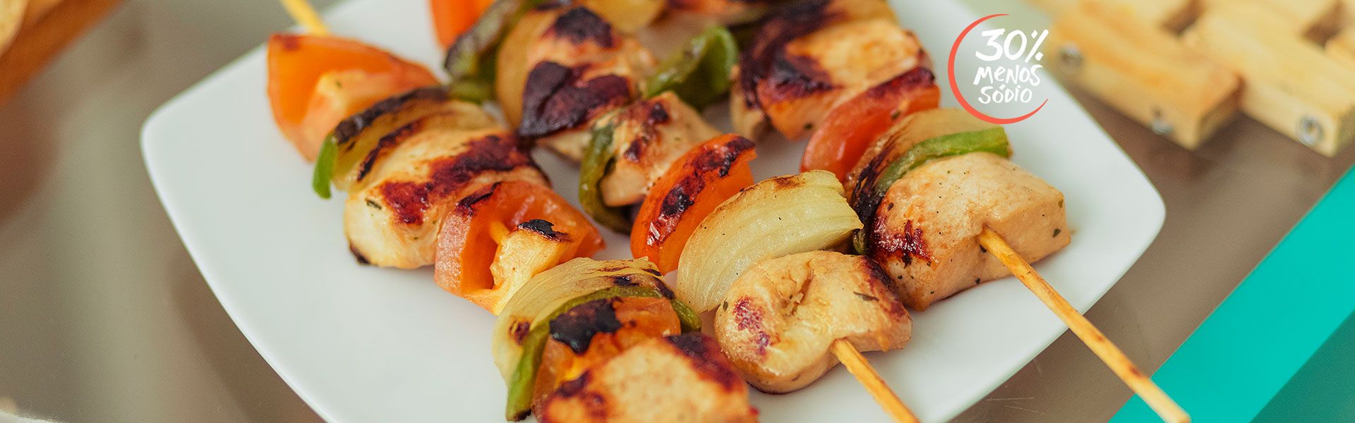 Sadia - Espetinho de Frango com Legumes (michui)