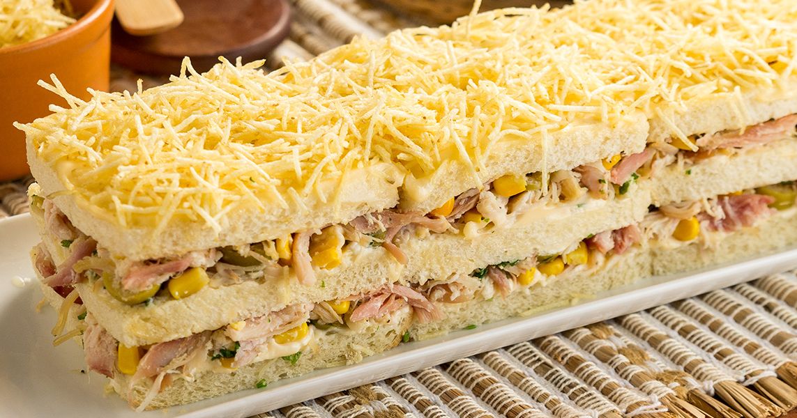 Sadia - Torta de Frango com Pão de Forma