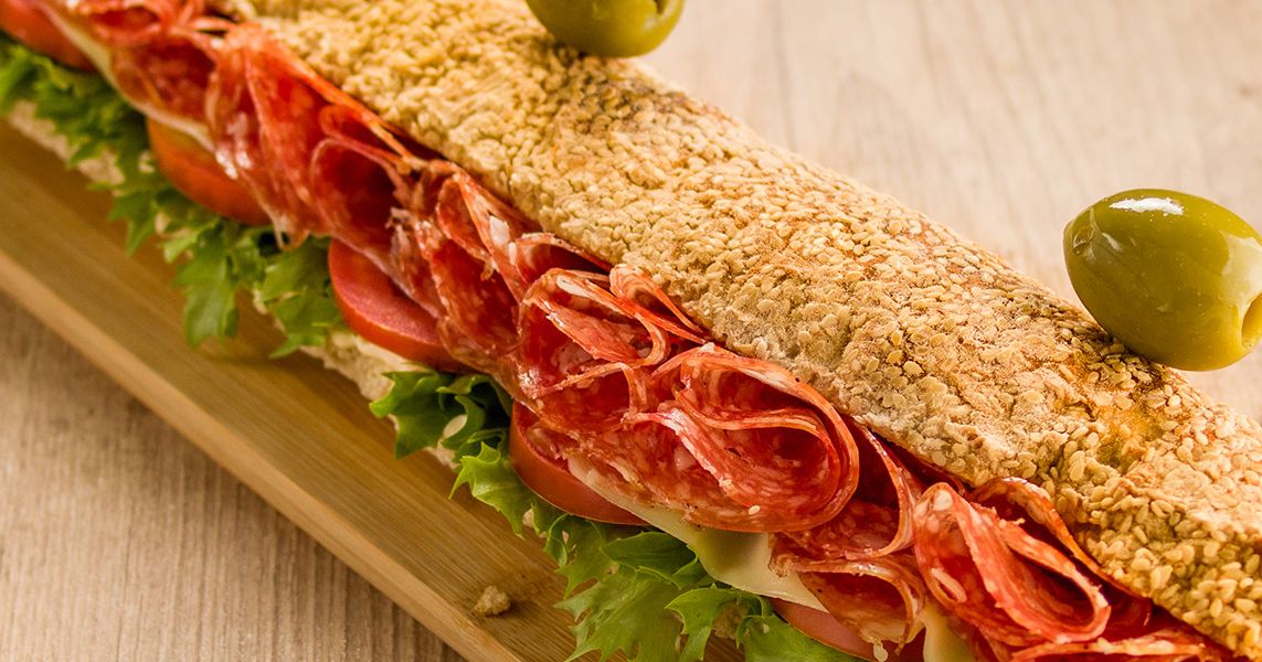 Sadia - Sanduíche de Metro de Salame Sadia